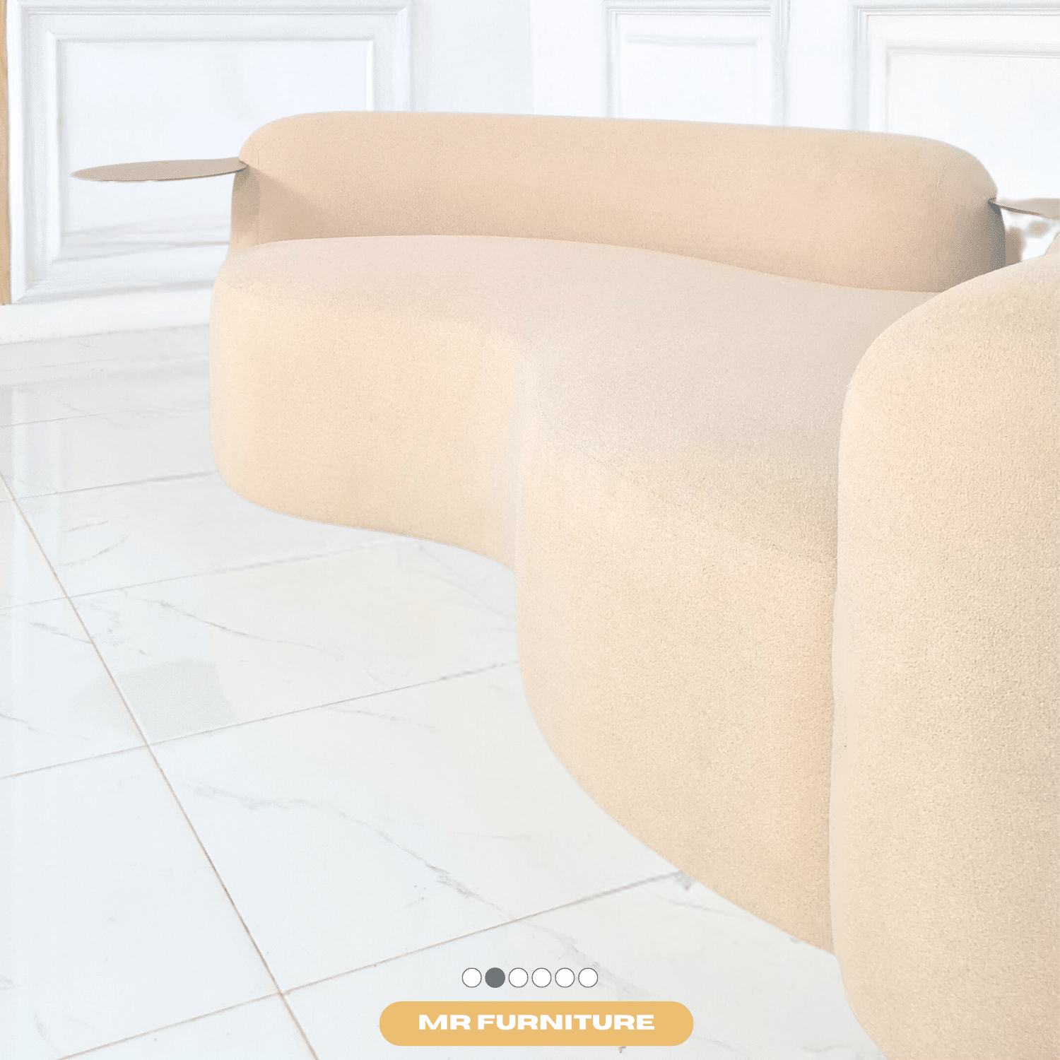 Sofa Tateyama 4 Seater 245 x 110 x 65 Cm, Sofa Luas Dengan Tambahan ...