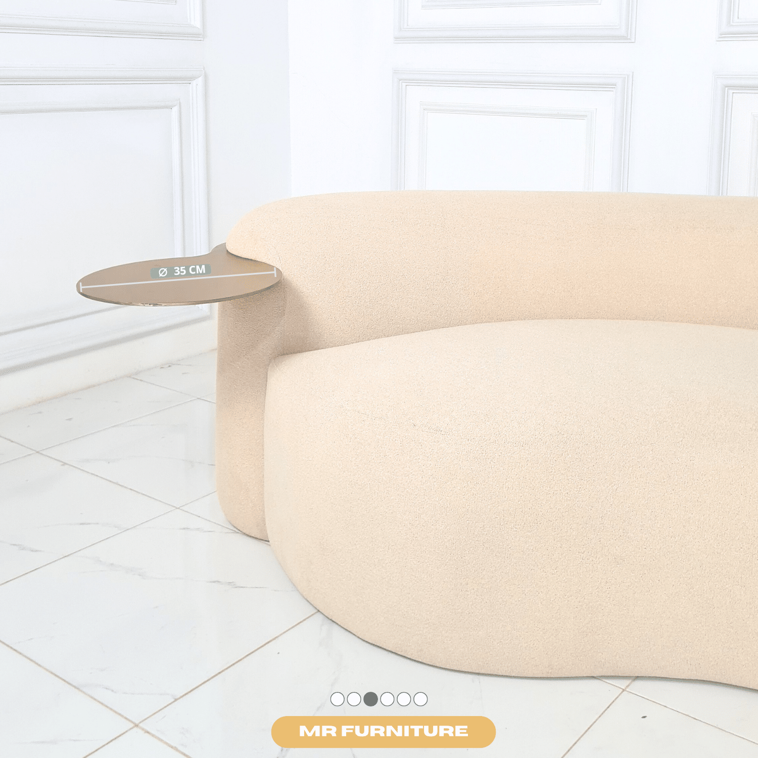 Sofa Tateyama 4 Seater 245 x 110 x 65 Cm, Sofa Luas Dengan Tambahan ...