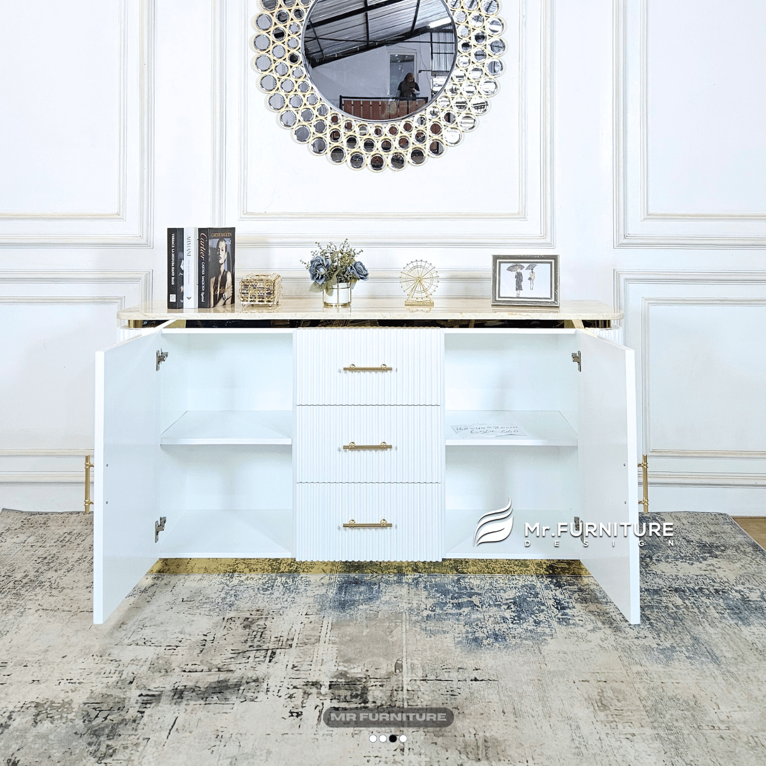 Buffet TV Minimalis, Buffet Top Marmer, Buffet Minimalis Modern Terbaru ...